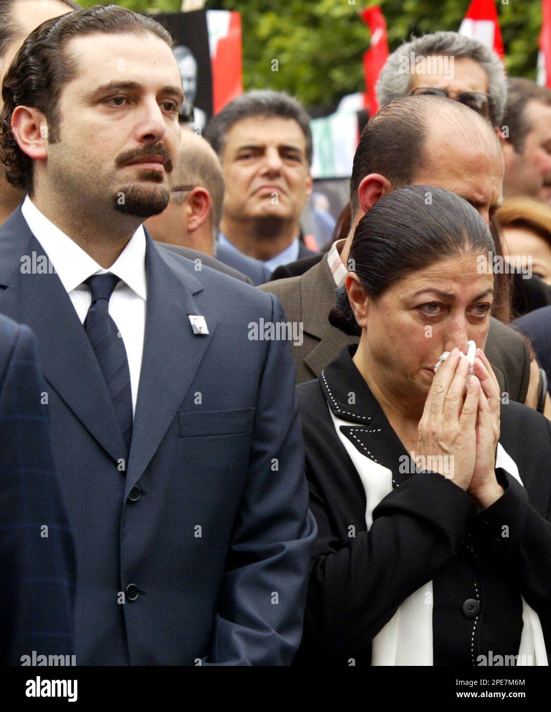 Saad Hariri, son of slain former Lebanese Prime Minister Rafik Hariri ...