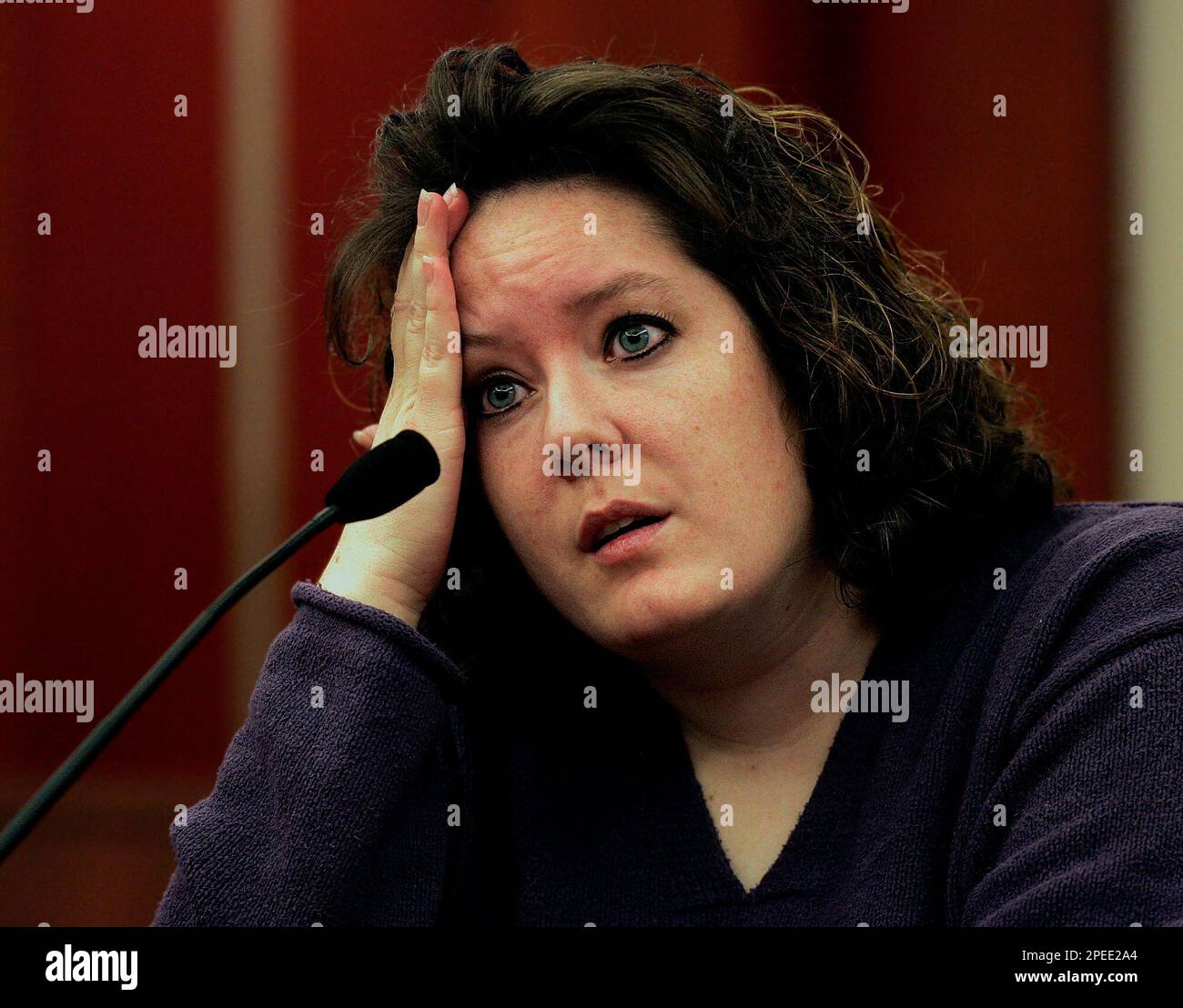Jennifer Schroder testifies during the trial of former Salt Lake County ...