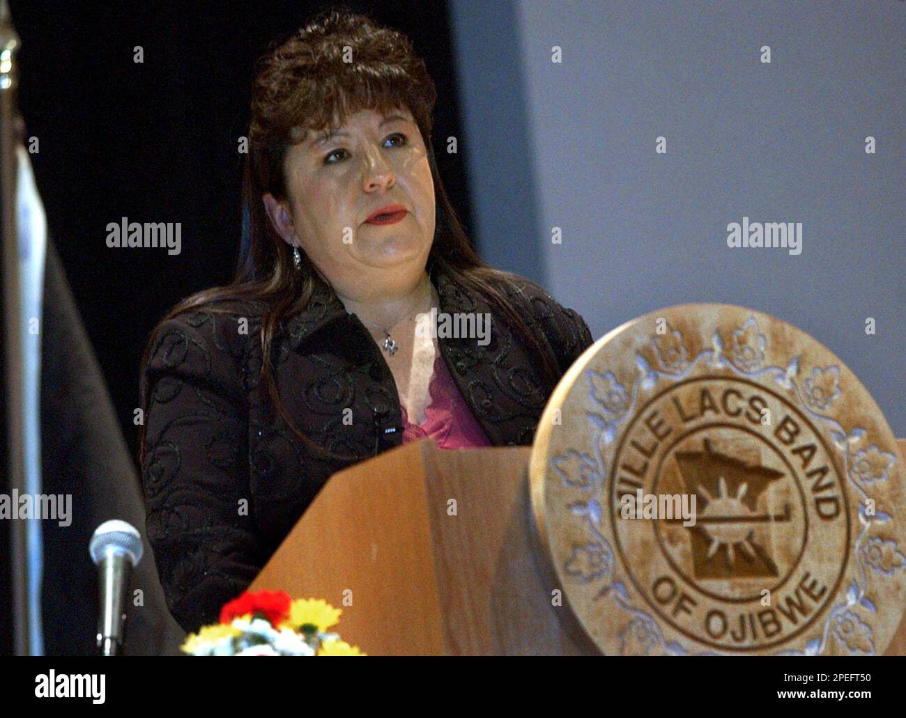 Melanie Benjamin, chief executive of the Mille Lacs Band of Ojibwe ...