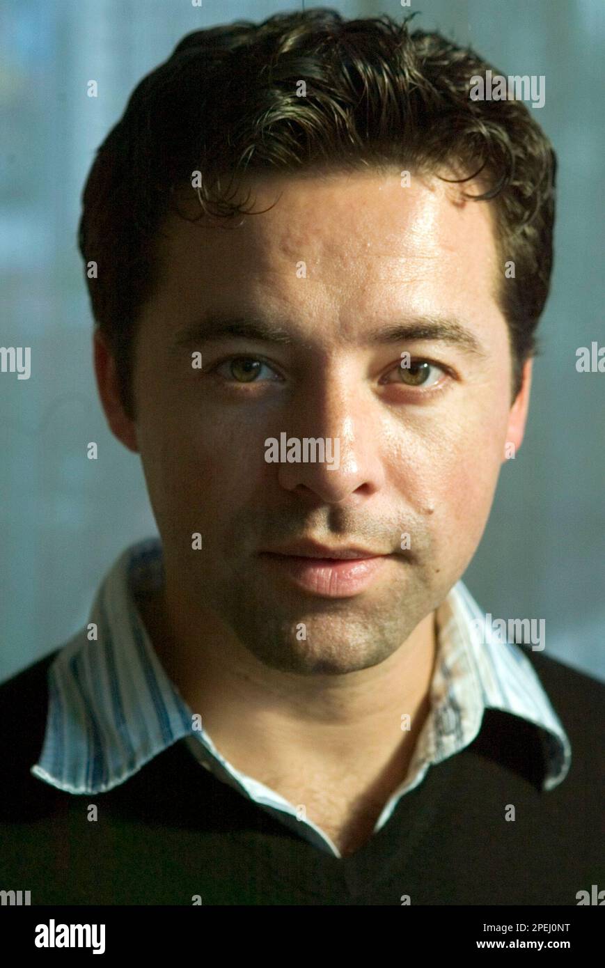 Salvadorean actor Oscar Torres poses for a photograph Friday, Nov. 19 ...