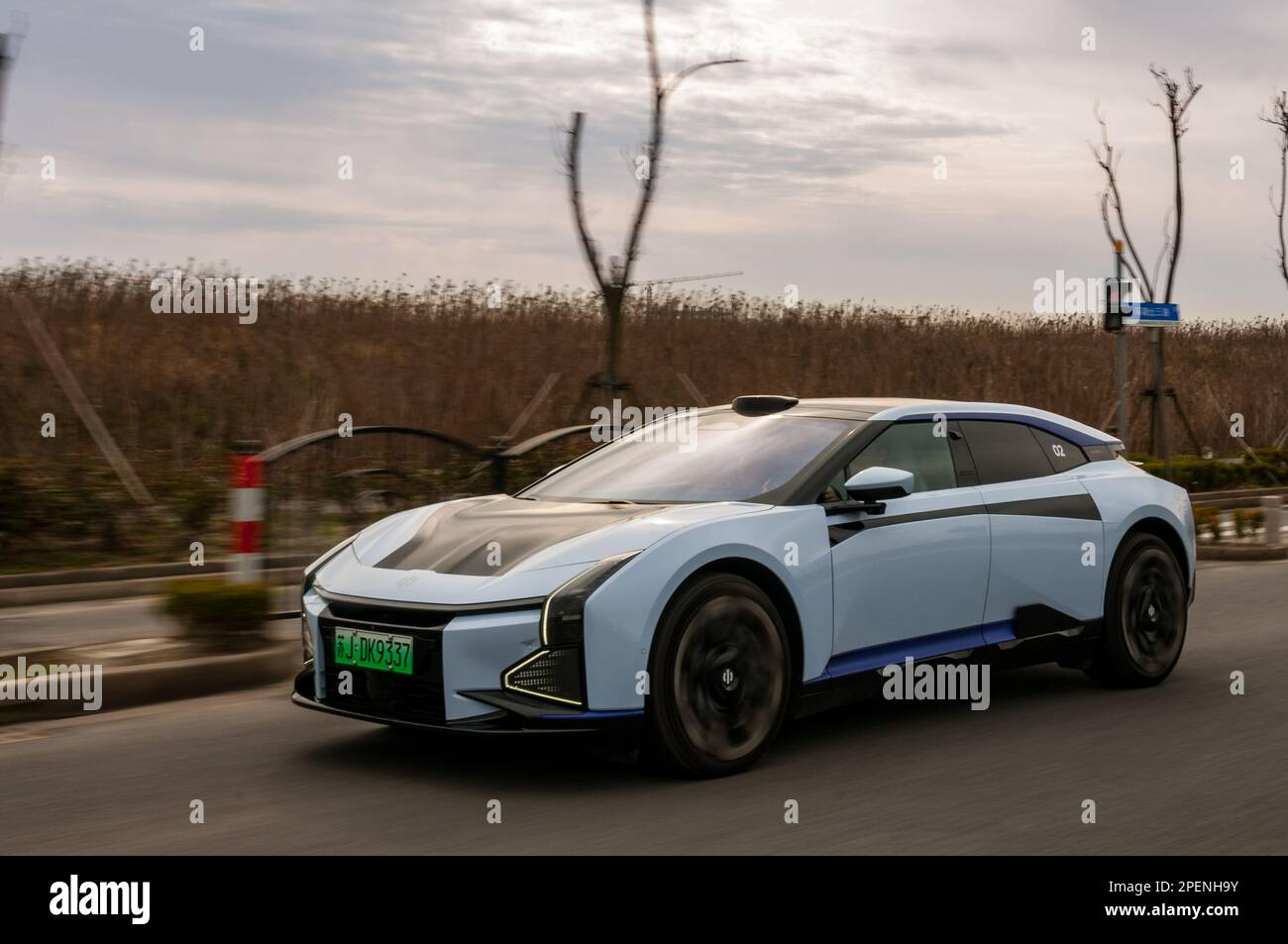 Le HiPhi Z, une voiture électrique GT de la start-up chinoise Human ...