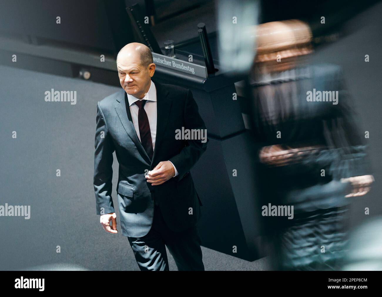 Berlin, Allemagne. 16th mars 2023. OLAF Scholz (SPD), Chancelier ...