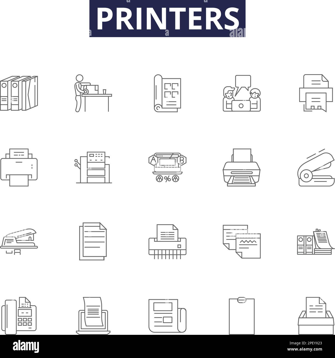 Hp deskjet Banque d'images vectorielles - Alamy