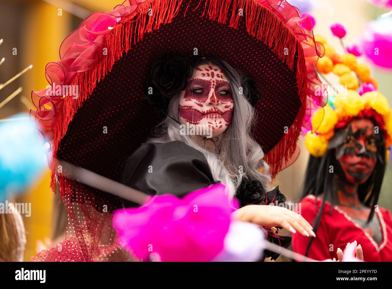 Matamoros, Tamaulipas, Mexique - 1 novembre 2022: Dia de los Muertos ...