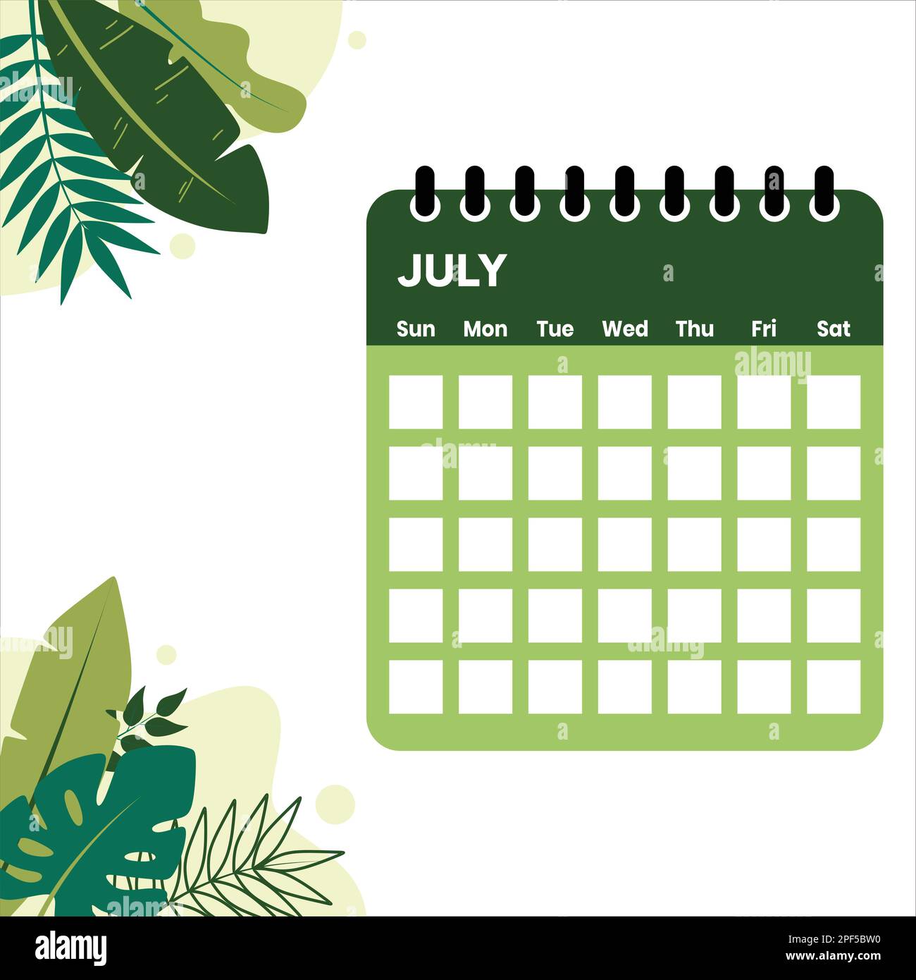 Calendrier juillet Banque de photographies et d’images à haute ...