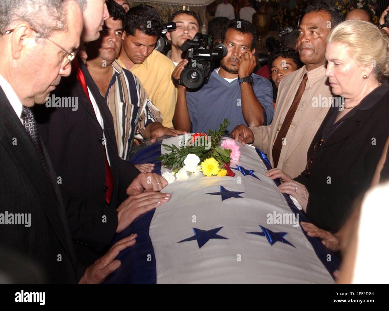 Bessy Watson de Reina,widow of former Honduran President Carlos Roberto ...