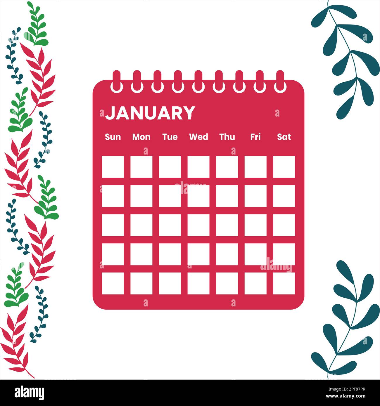 Calendrier jour et mois Banque d'images vectorielles - Page 2 - Alamy