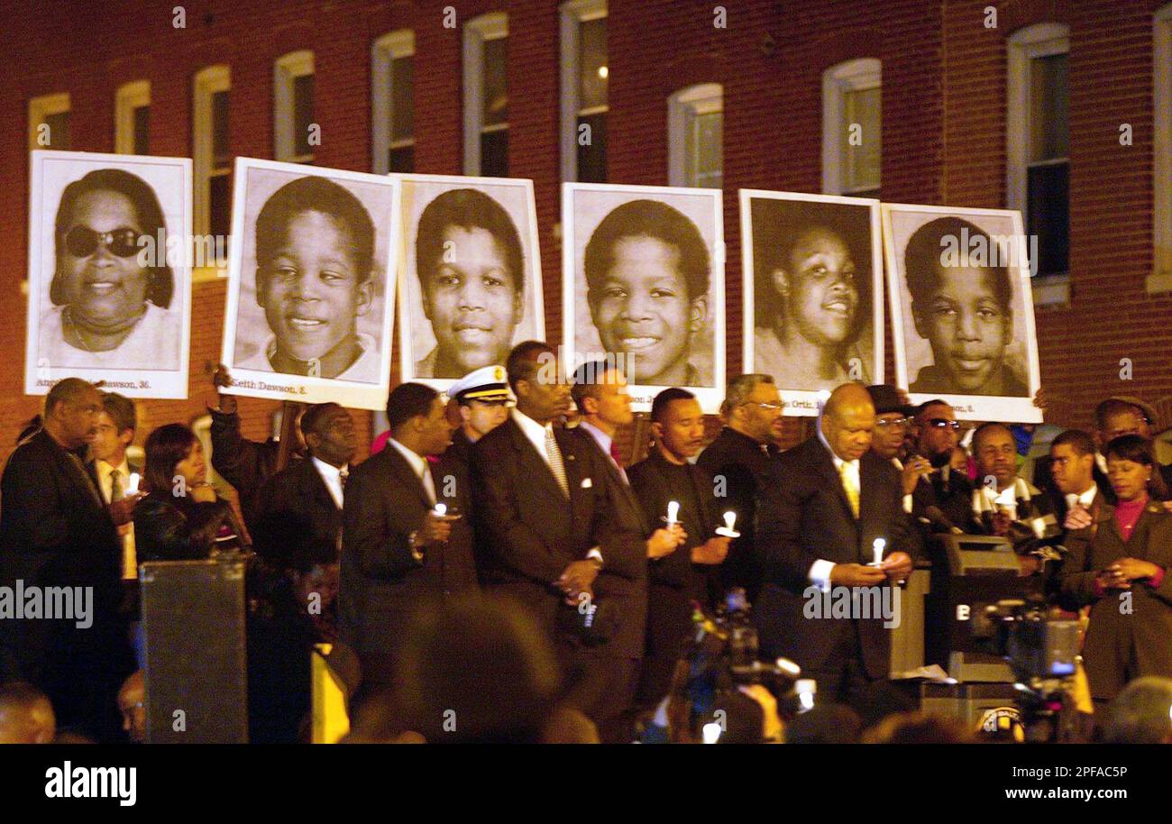 Photos of the six members of the Dawson family killed Wednesday in an ...