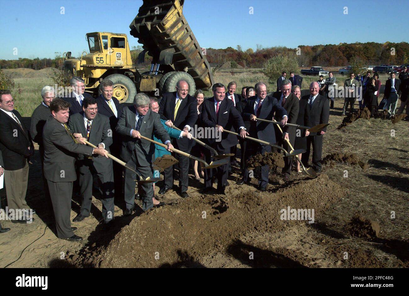 Officials break ground for new University of Connecticut football ...
