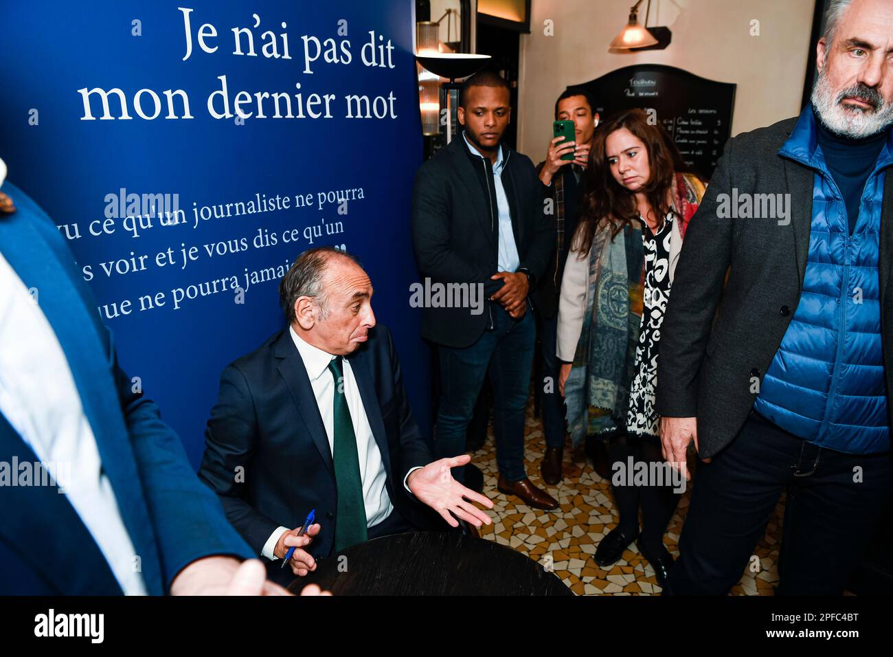 Paris, France sur 16 mars 2023. Sarah Knafo lors d'une session de ...