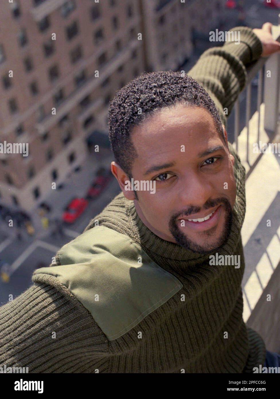 Actor Blair Underwood poses for a photo in New York, March 5, 2000 ...