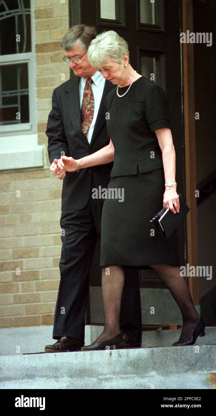 Robert and Joyce Coughlin leave St. James The Great Catholic church ...