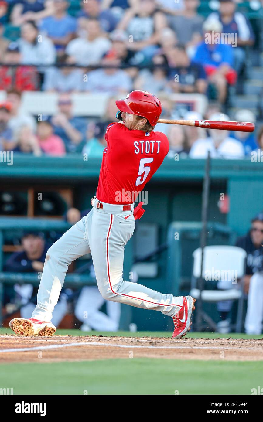 16 MARS 2023, Lakeland FL USA; Philadelphia Phillies Shortstop Bryson ...