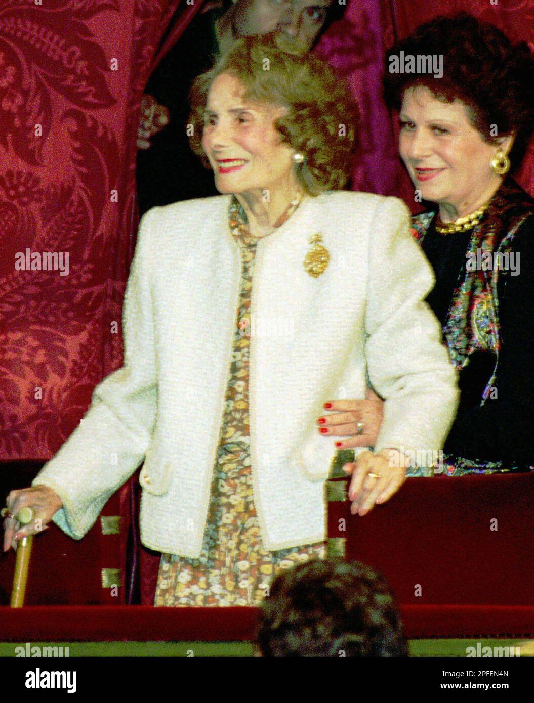 Nini Marshall, left, famous Argentine comedian, died Monday March 18 ...
