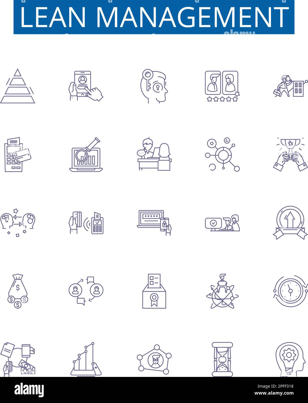 Lean management vector Banque d'images détourées - Page 2 - Alamy