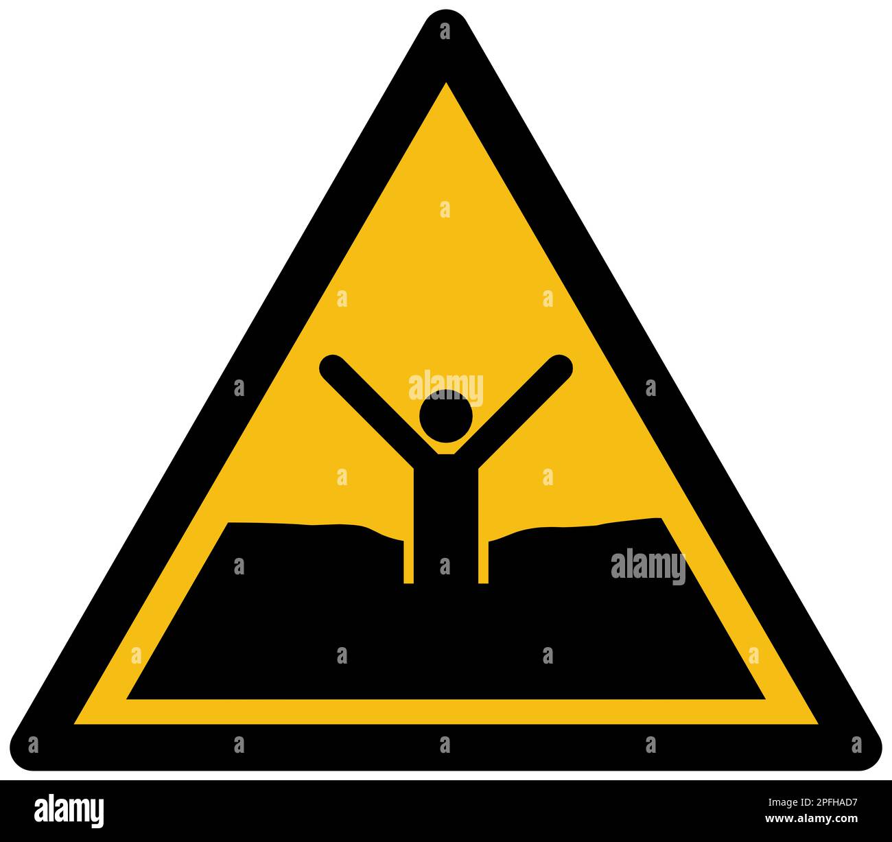 Quicksand warning sign Banque de photographies et d’images à haute ...