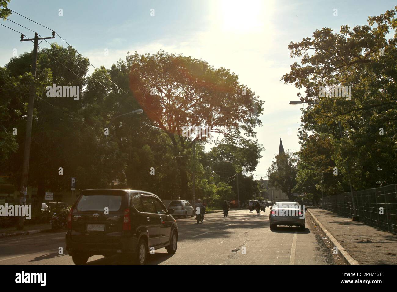 Katedral hati kudus yesus yang mahakudus Banque de photographies et d ...