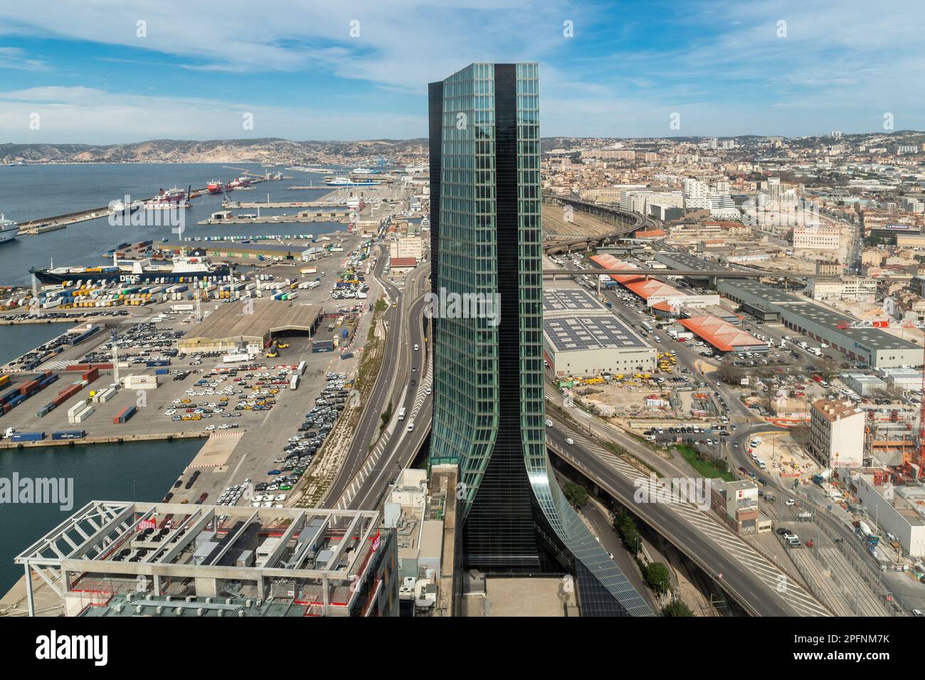 Marseille, France. 17th mars 2023. (NOTE DE LA RÉDACTION : image prise ...