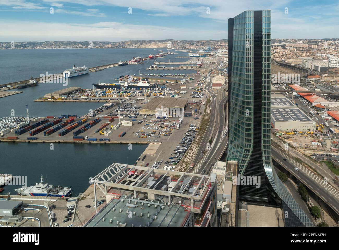 Marseille, France. 17th mars 2023. (NOTE DE LA RÉDACTION : image prise ...
