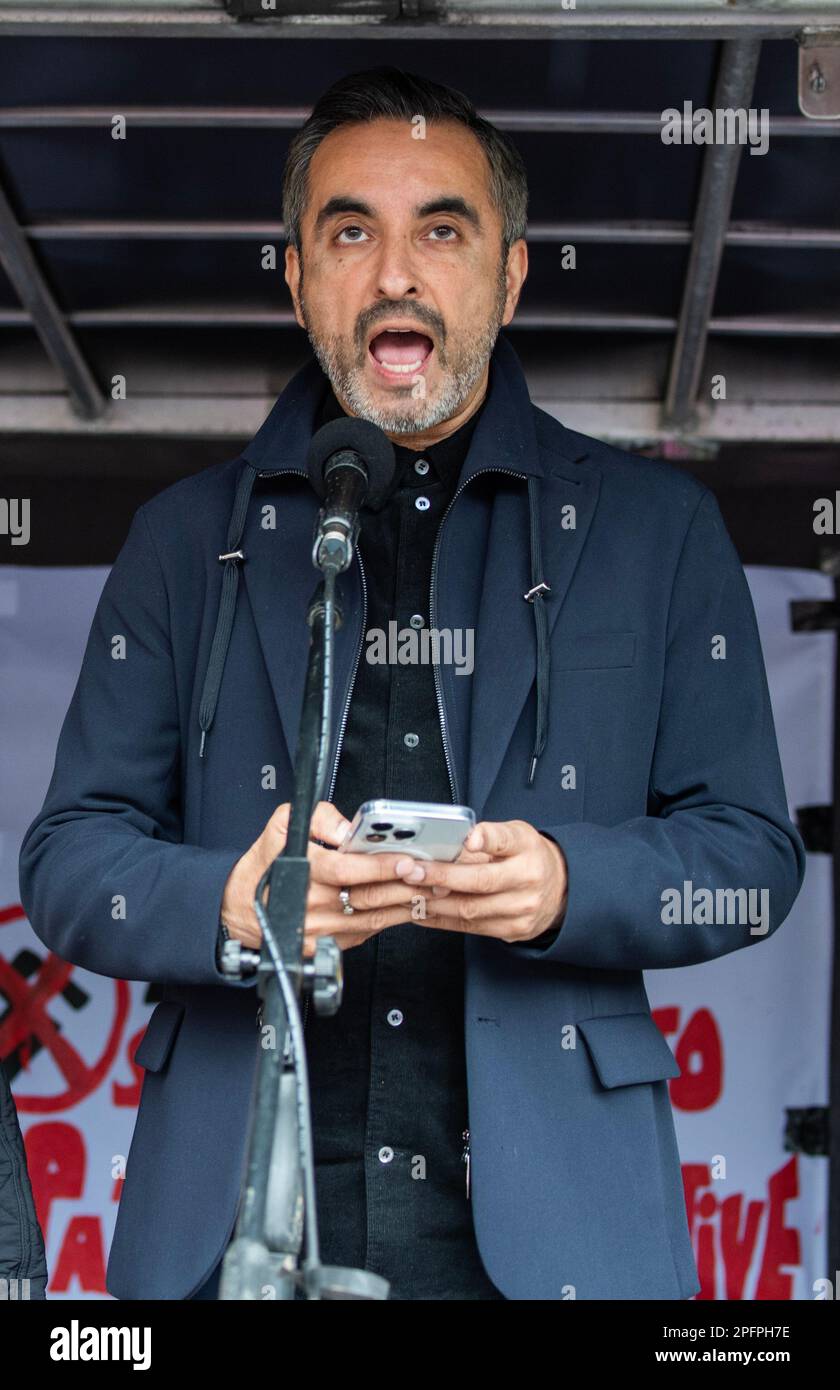 Aamer Anwar participe au rassemblement de résistance au racisme en ...