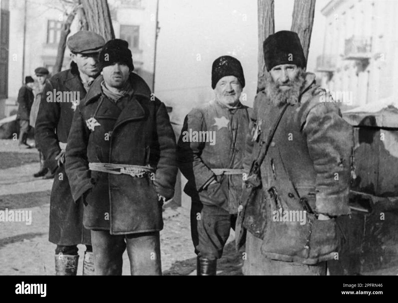 Dans les premiers stades de WW2, les Juifs dans l'europe occupée nazie ...