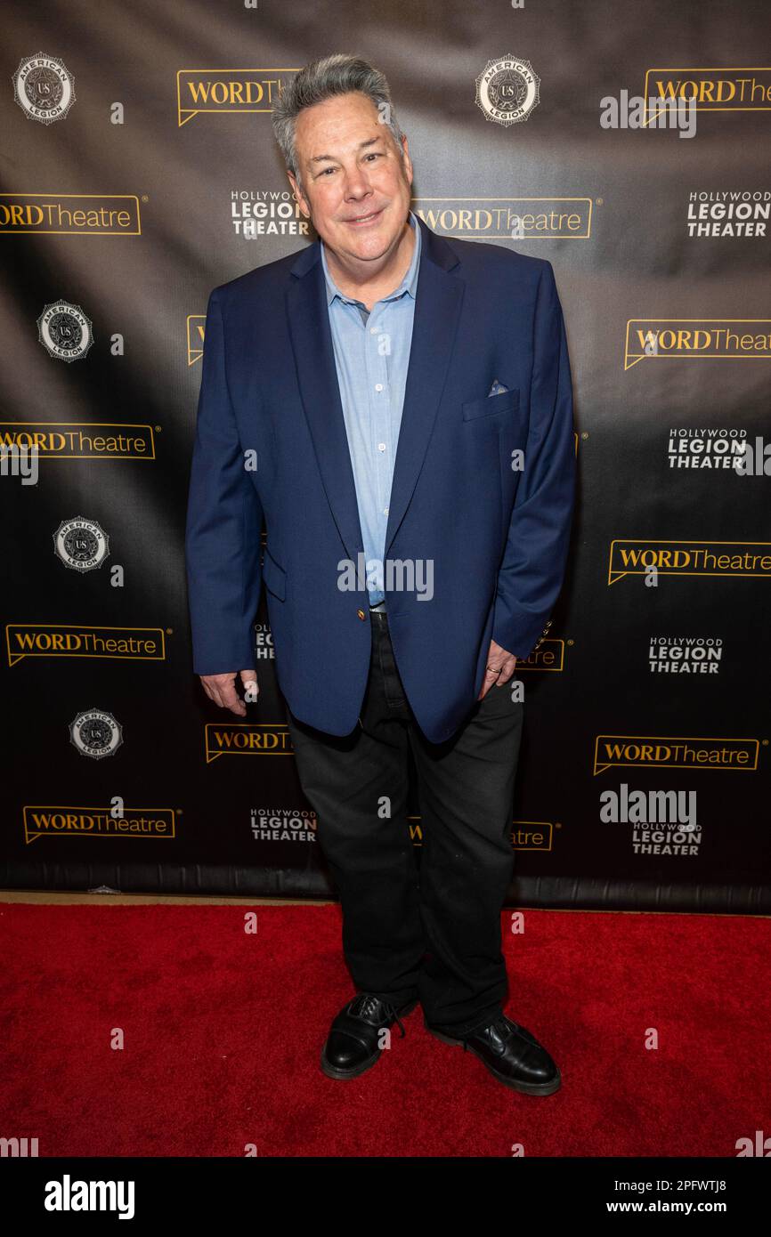 L'écrivain Robert Morgan Fisher assiste au WORDTheatre qui présente ...