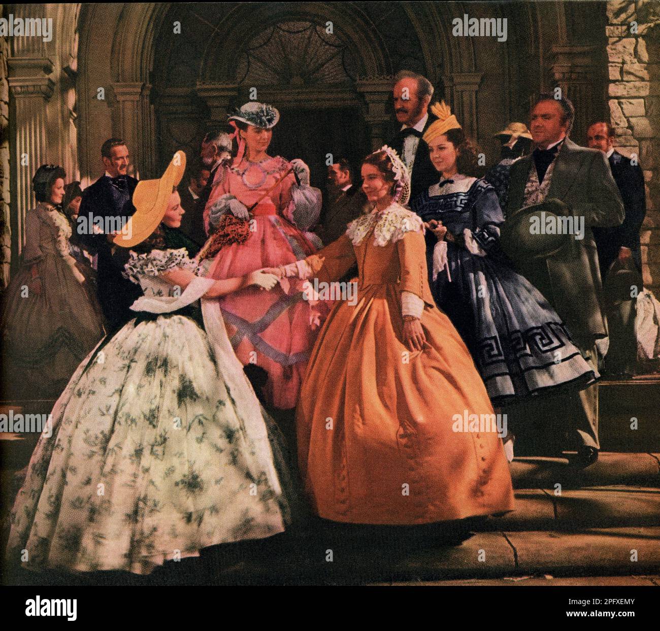 VIVIEN LEIGH EVELYN KEYES ALICIA RHETT HOWARD HICKMAN ANN RUTHERFORD et ...