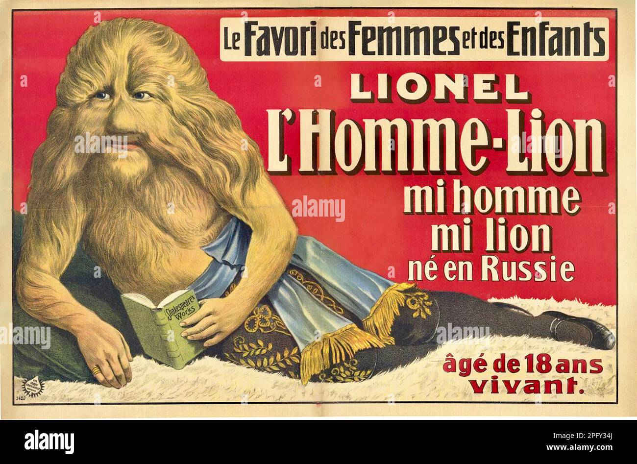 Lion et homme Banque de photographies et d’images à haute résolution ...