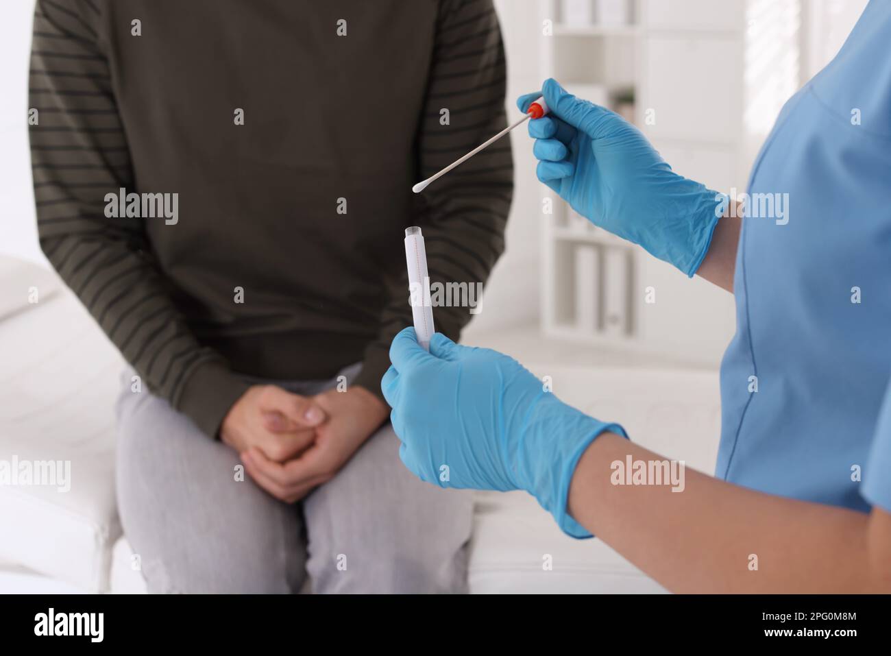 Test de dépistage des maladies sexuellement transmissibles Banque de ...