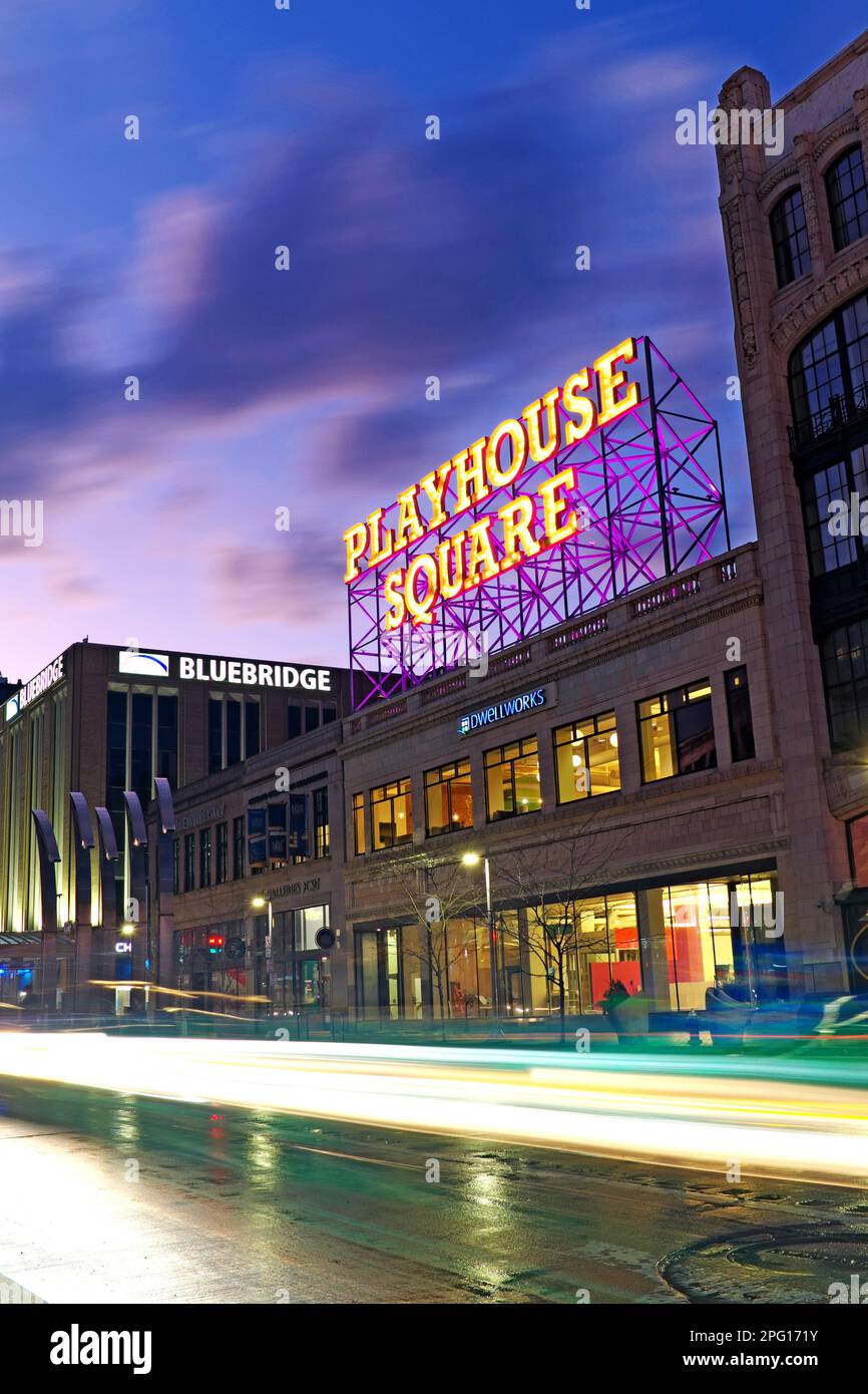 Playhouse square cleveland 2023 Banque de photographies et d’images à haute résolution - Alamy