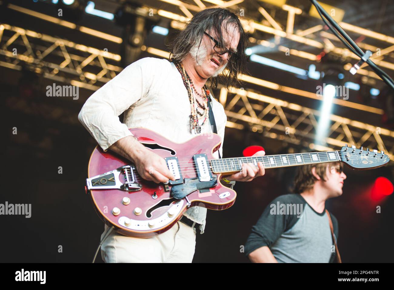 TODAYS Festival, TURIN, ITALIE : Anton Newcombe, fondateur du groupe de rock psychédélique ...