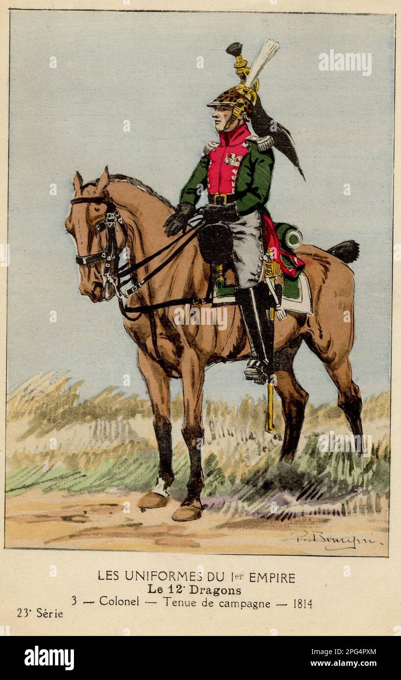 Dragons français napoléonien Banque de photographies et d’images à ...
