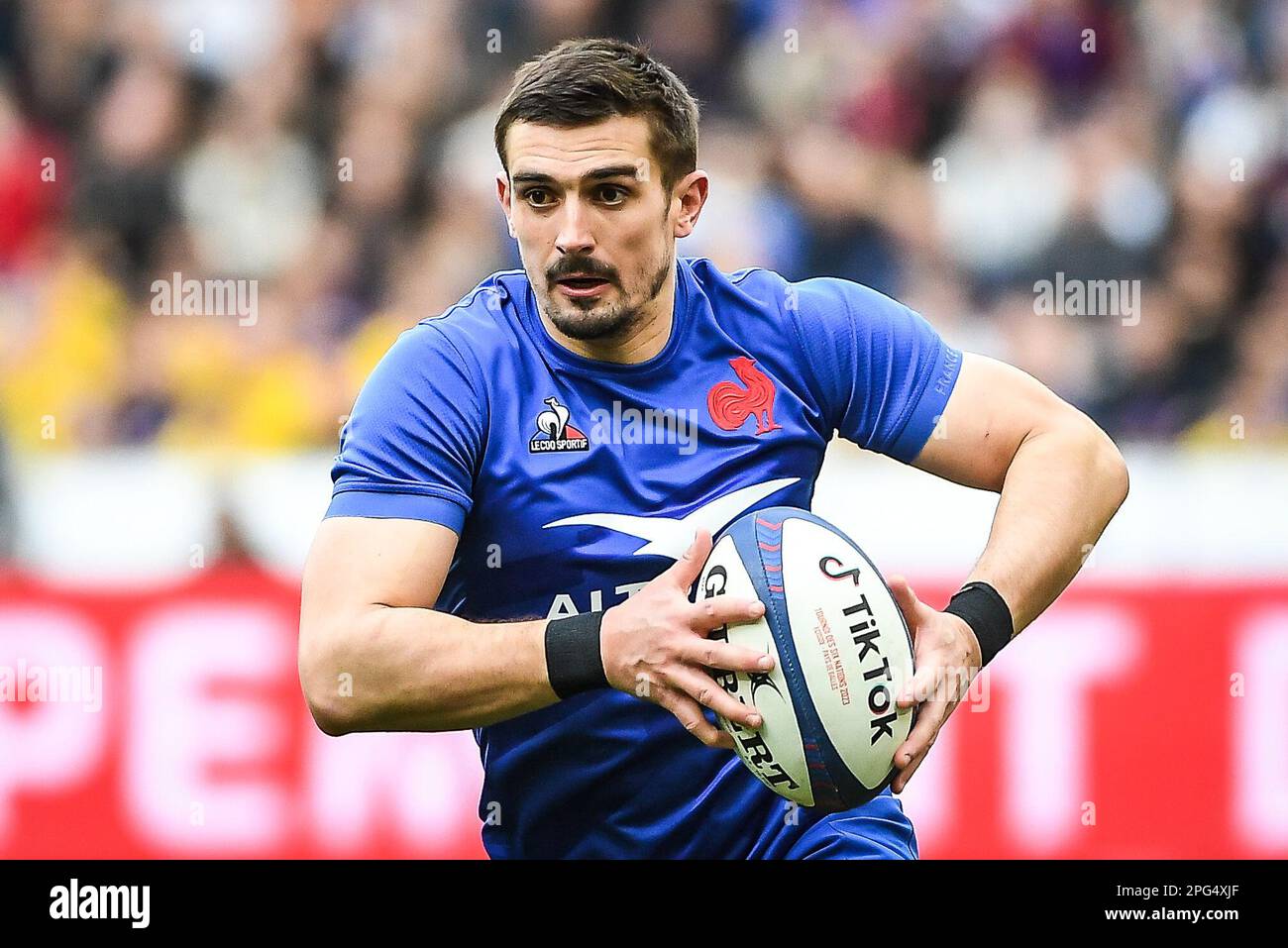 Thomas RAMOS de France lors du match de rugby six Nations 2023 entre la ...