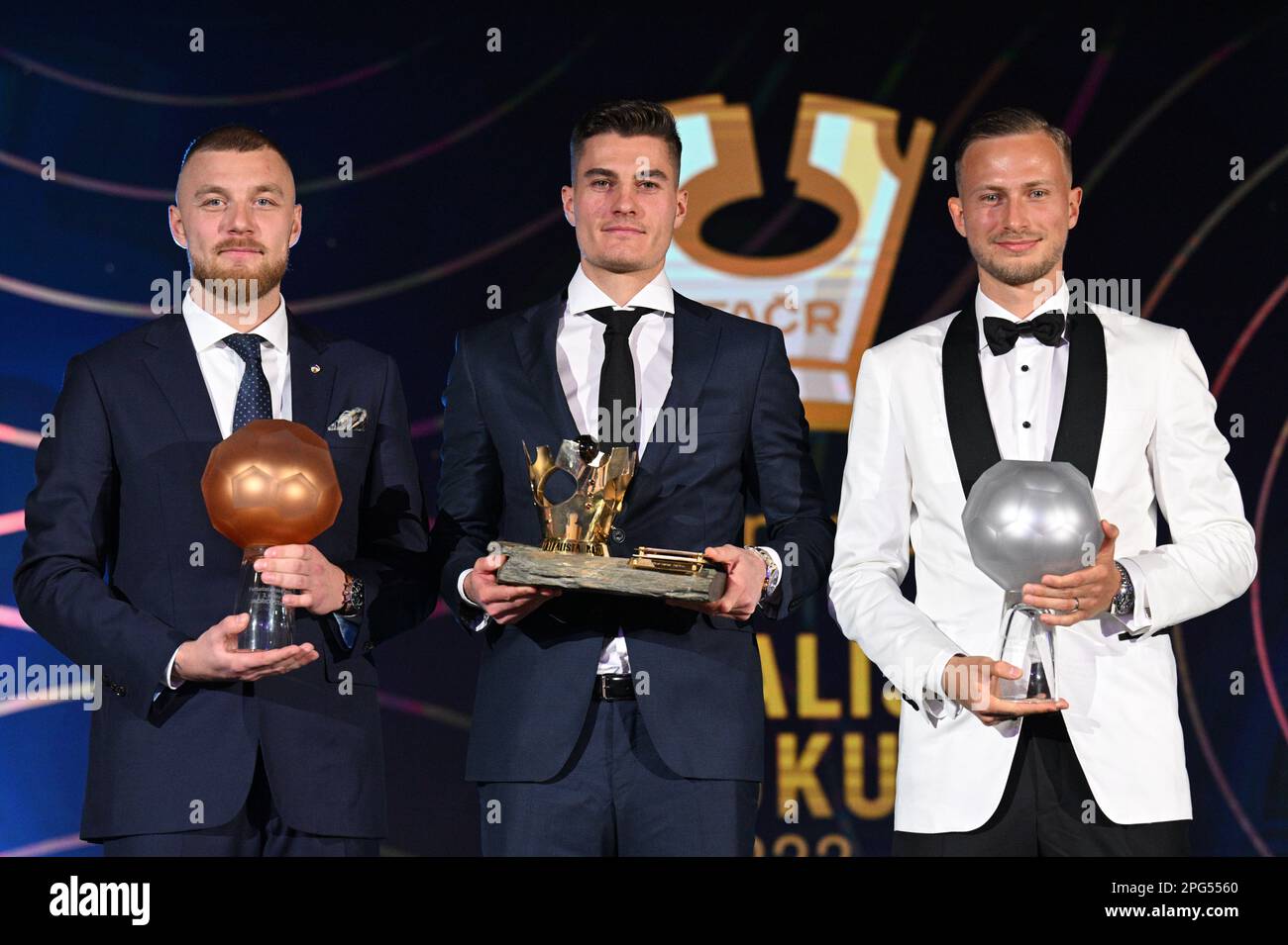 Prague, République tchèque. 20th mars 2023. L-R Jindrich Stanek, jouant ...