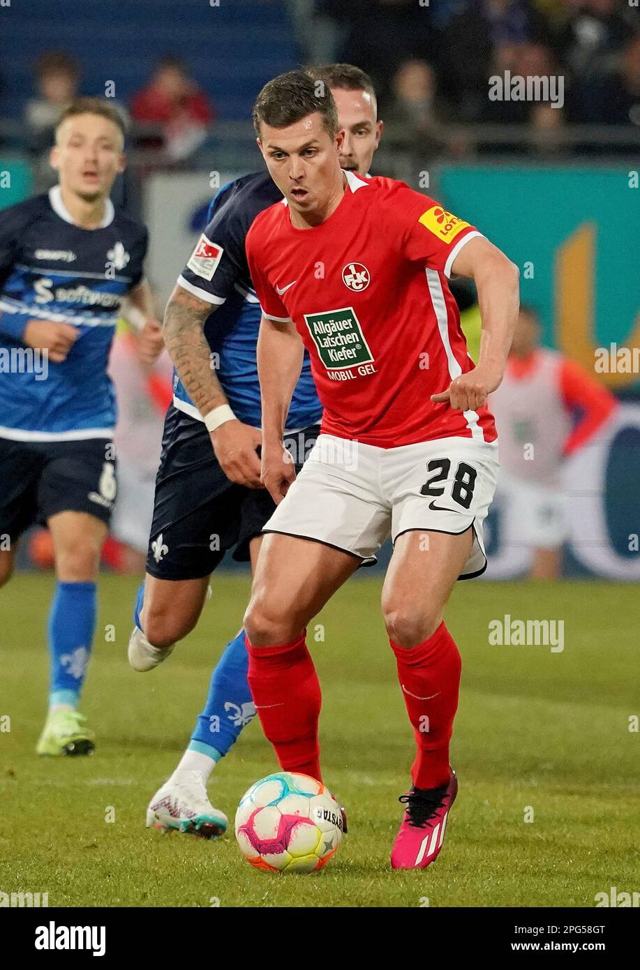 19 mars 2023, Merck Stadion am Bollenfalftor, Darmstadt, GER, 2nd FBL ...