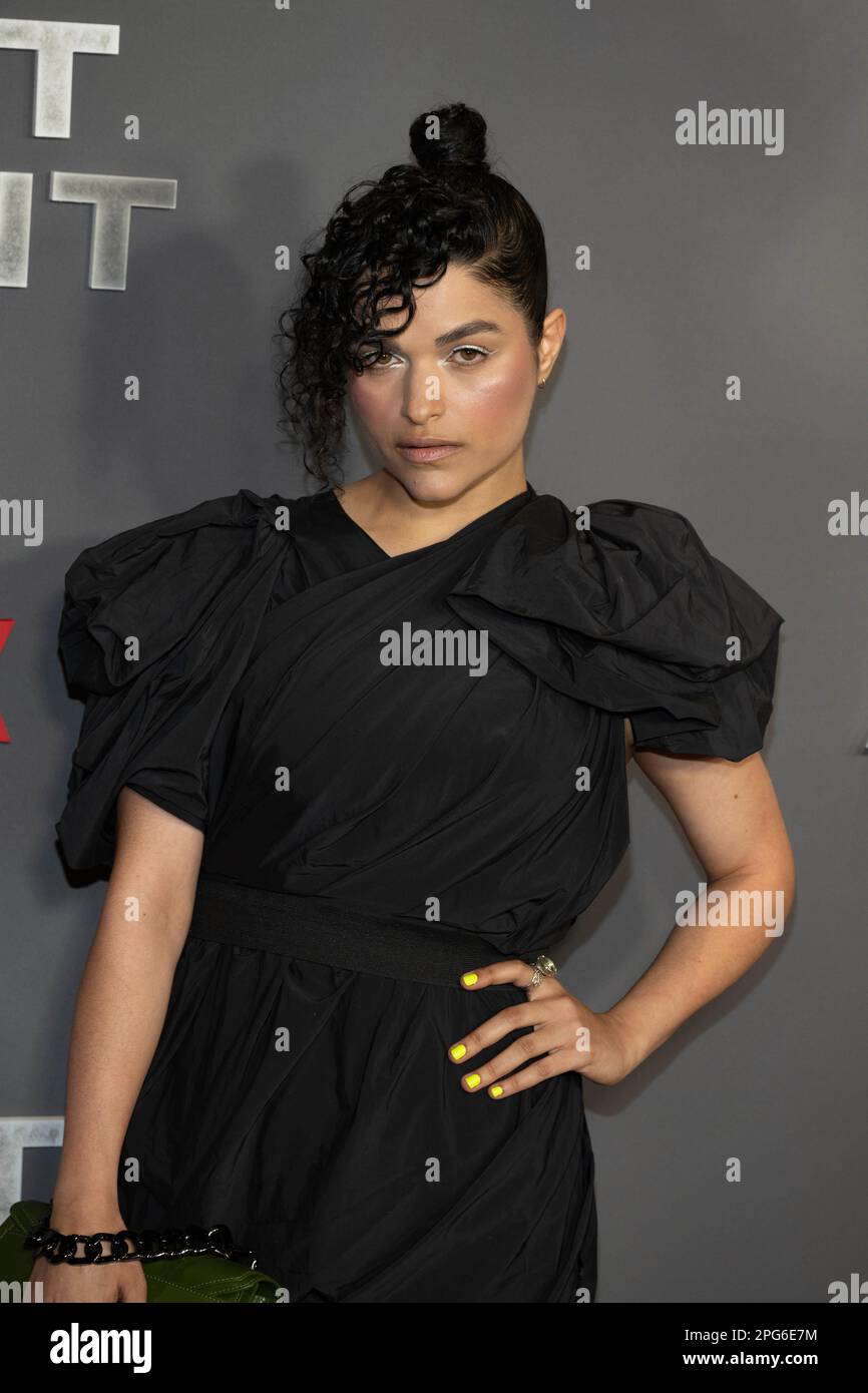 L'actrice Eve Harlow assiste à la projection spéciale de Netflix 'The ...