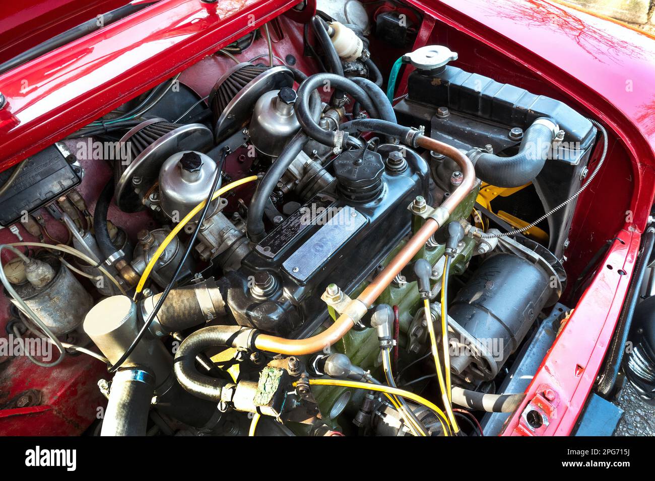 1964 BMC Morris Mini Cooper S. Works car 7th en général et 3rd en ...