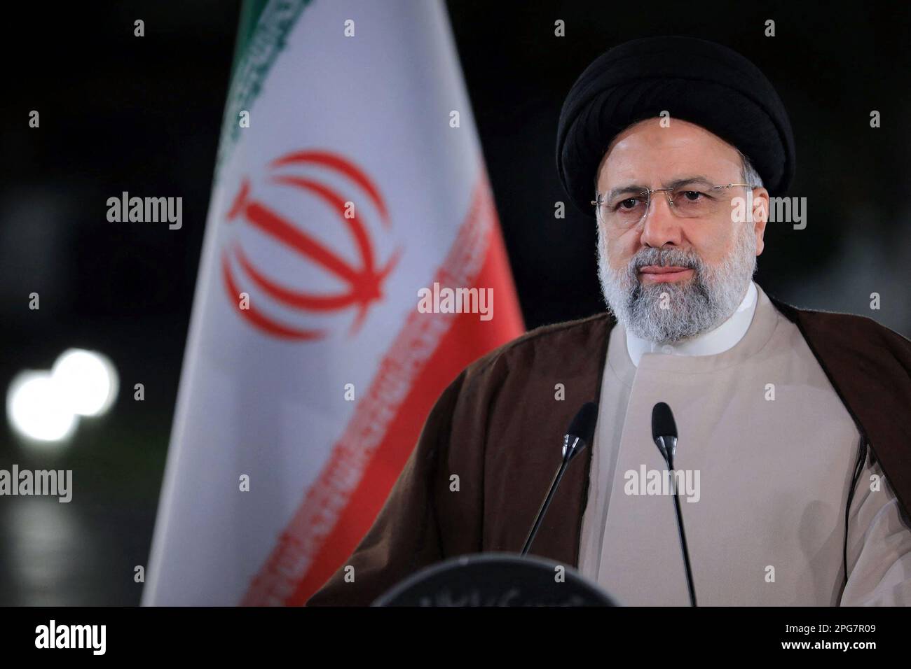 Téhéran, Iran. 20th mars 2023. Le président iranien, Ebrahim Raisi ...