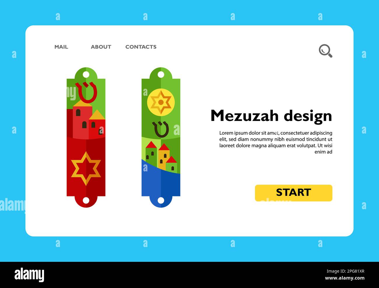 Mezuzah israel Banque de photographies et d’images à haute résolution ...
