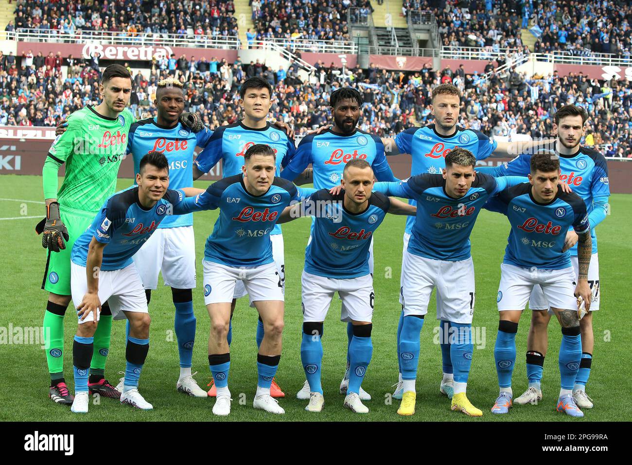 Stade Olimpico Grande Torino, Turin, Italie, 19 mars 2023, Joueurs de l ...