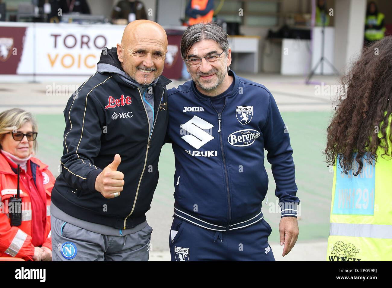 Stade Olimpico Grande Torino, Turin, Italie, 19 mars 2023, Luciano ...