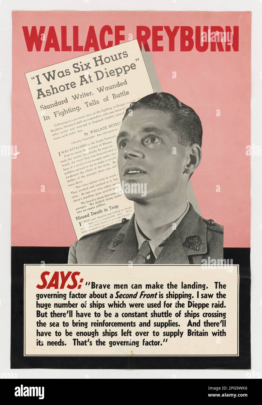 Wallace Reyburn dit 1942 - 1945. Bureau de gestion des urgences. Office ...