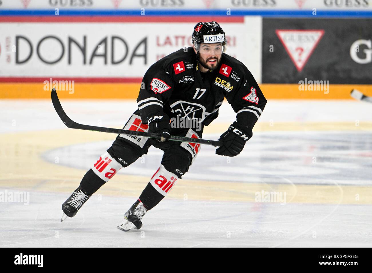 Porza, Suisse. 21st mars 2023. Porza,Suisse, 21.03.2023, Cornèr Arena ...