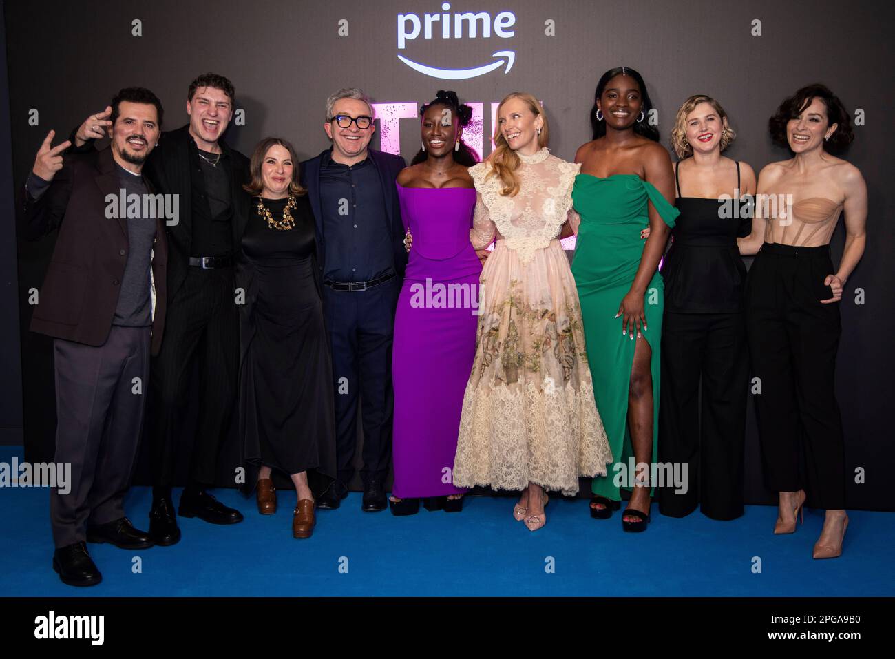 From left, John Leguizamo, Sam Buchanan, Juliet Cowan, Eddie Marsan ...