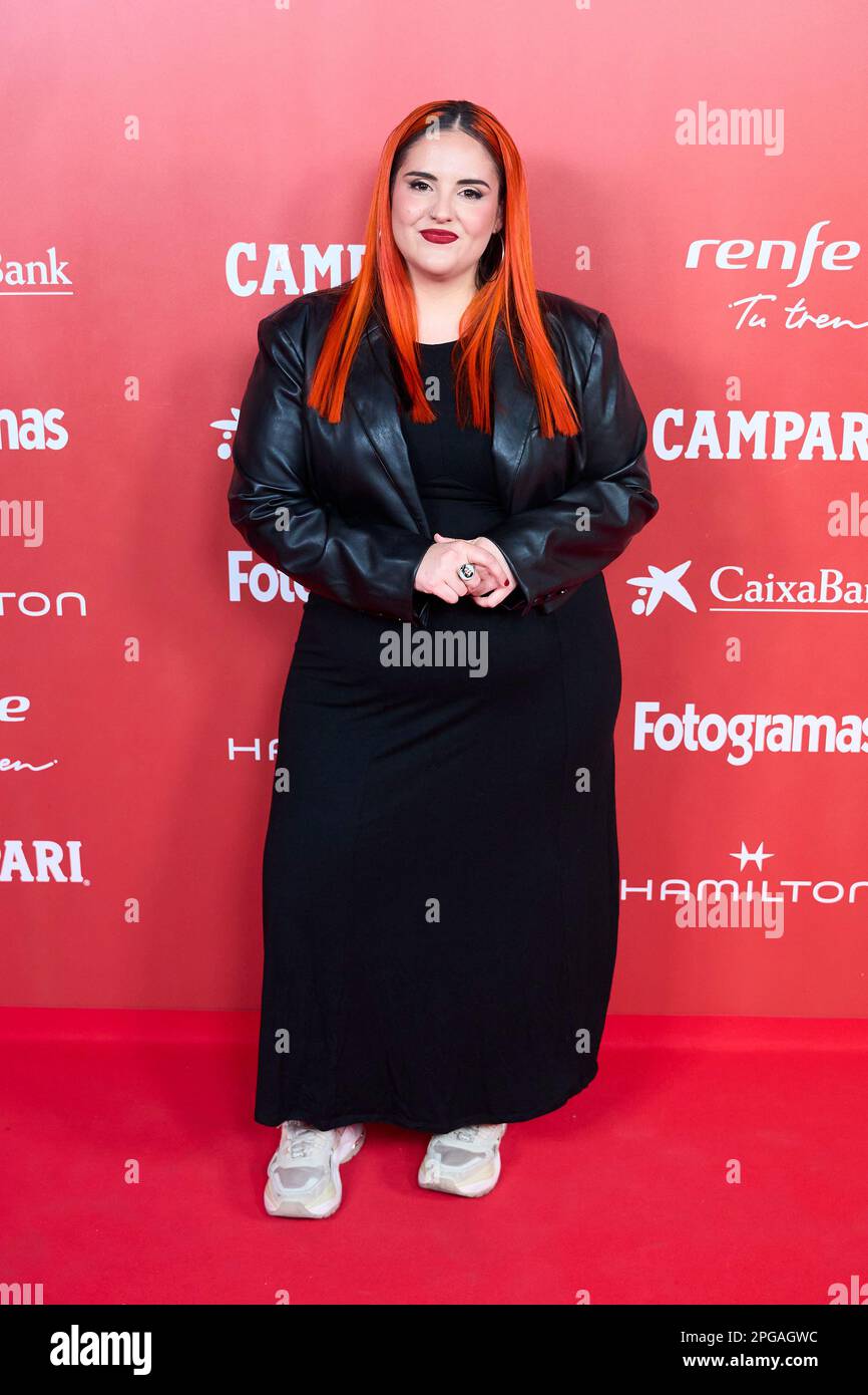 Madrid. Espagne. 20230321, Andrea Compton assiste aux "Fotogramas de ...