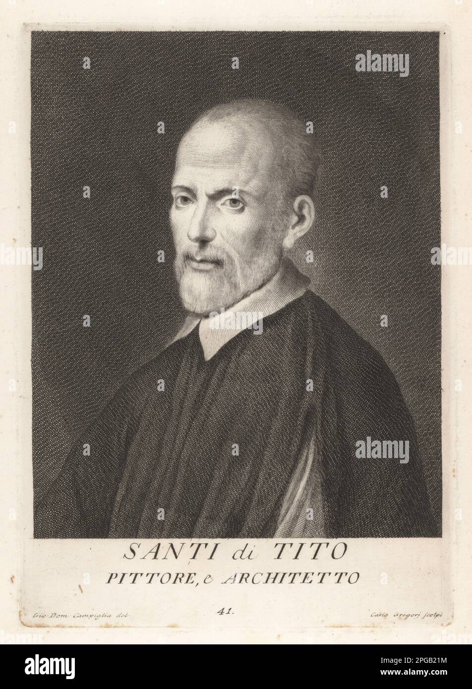 Santi di Tito, peintre italien influent du style proto-baroque de ...