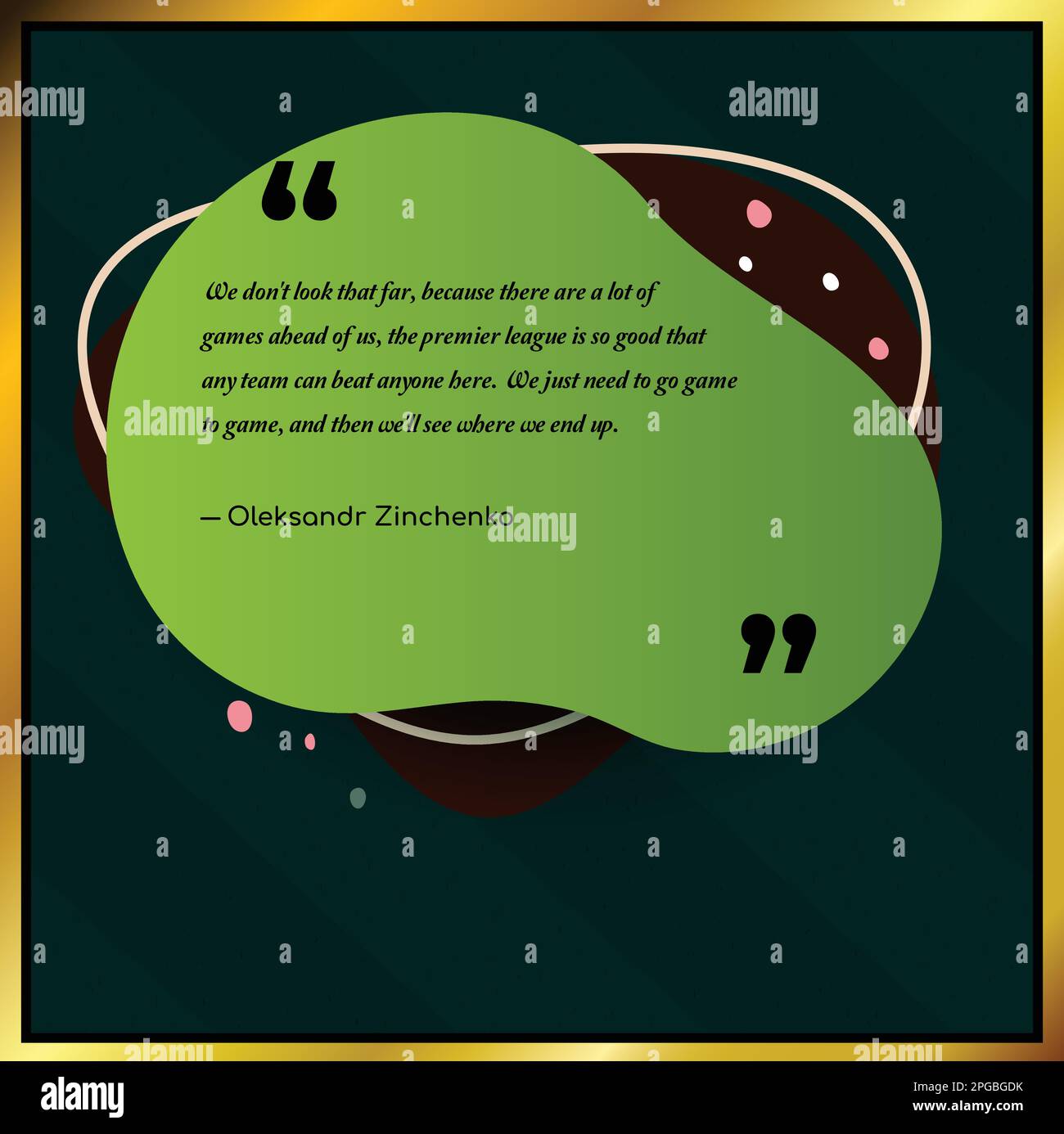 Oleksandr zinchenko motivation Banque de photographies et d’images à ...