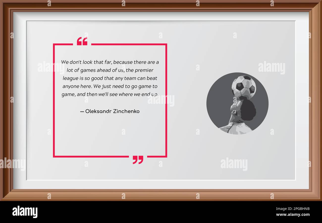 Affiche oleksandr zinchenko Banque de photographies et d’images à haute ...