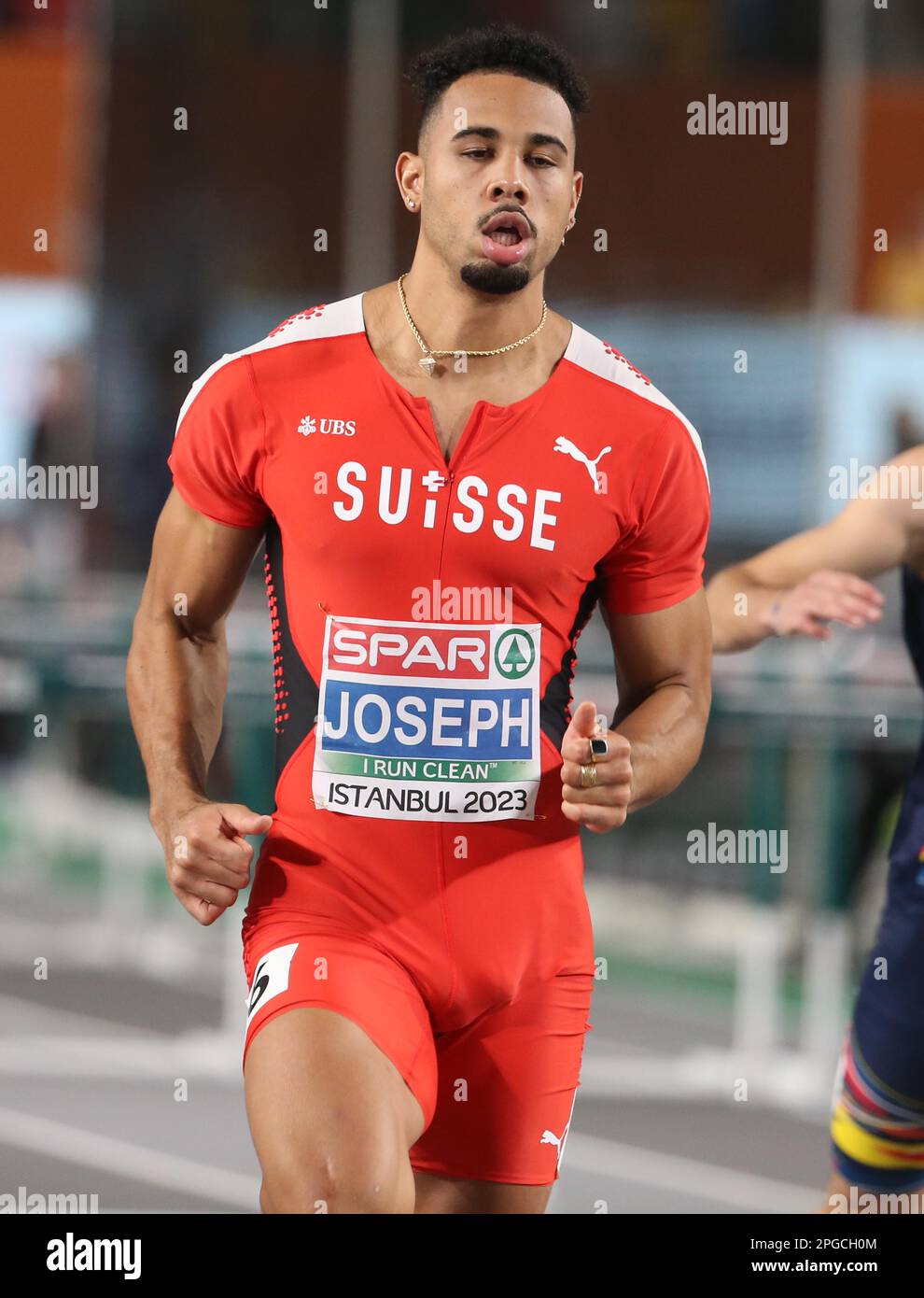 Jason JOSEPH de Suisse 60m haies hommes chaleur pendant les ...