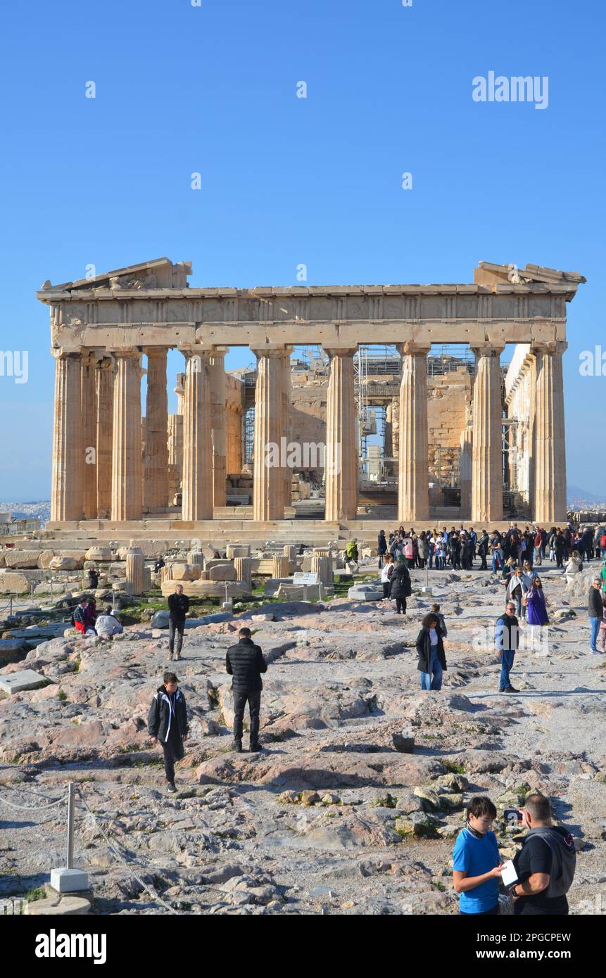 Athènes acropole parthénon Banque de photographies et d’images à haute ...